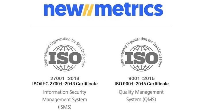 New Metrics Receives ISO Certifications for Quality Management and ...